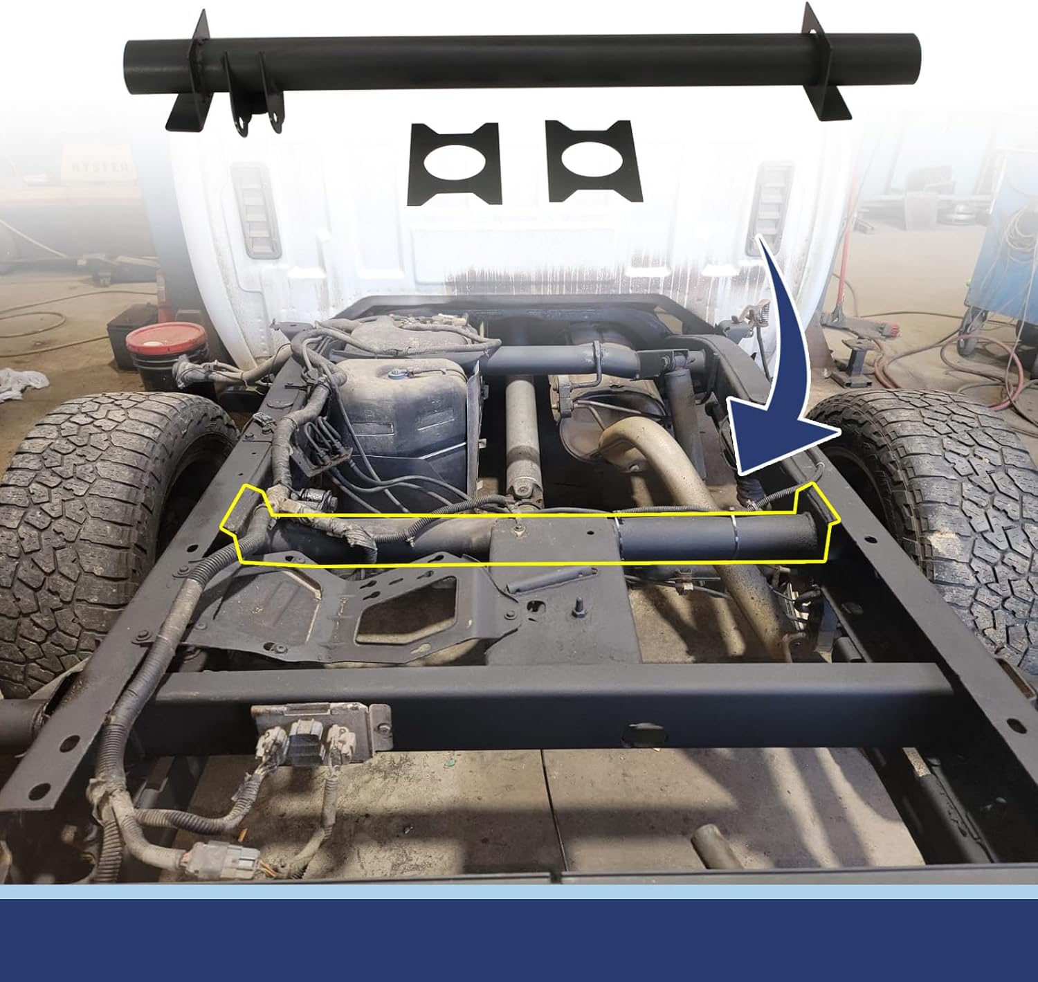 For 1999-2006 Chevy Silverado GMC Sierra Rear Tank Support Crossmember ...