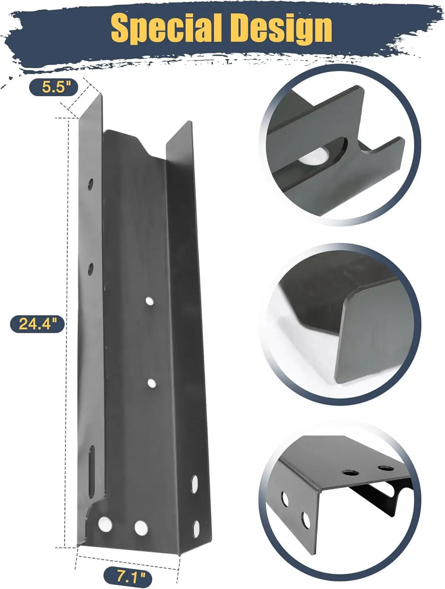 Rear Frame Repair Kit Fit for 1999-2014 Chevy Silverado and GMC Sierra ...